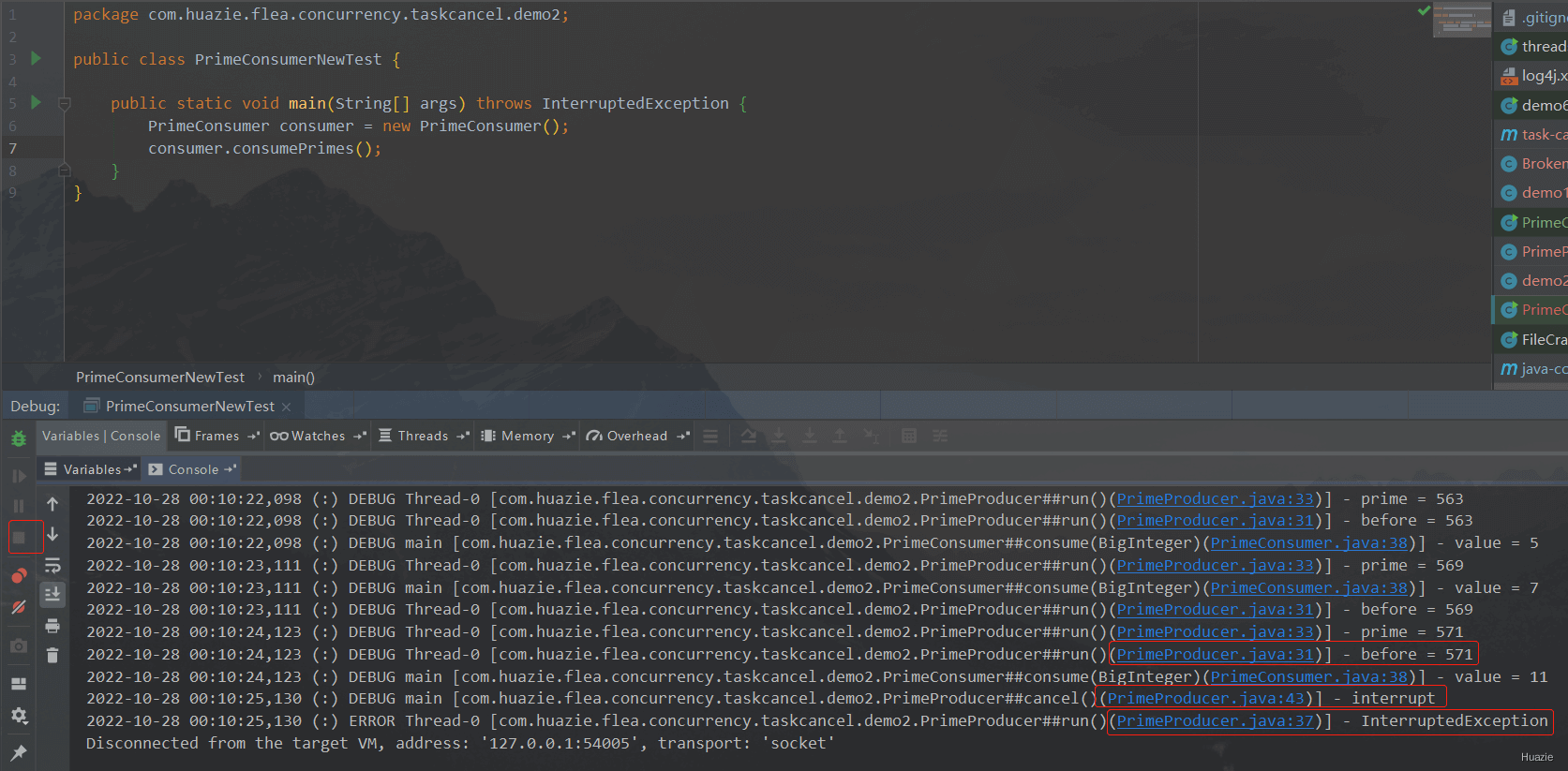 Java并发编程学习12-任务取消和线程中断 | Huazie
